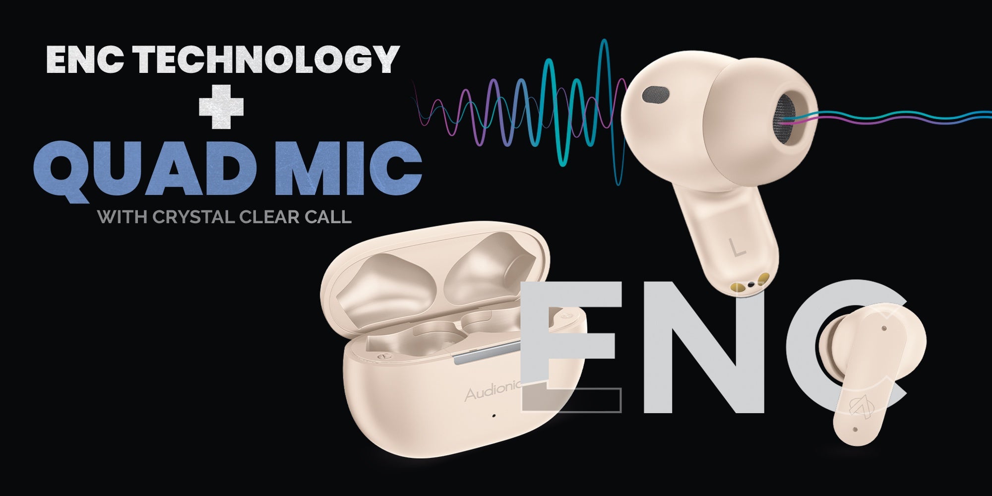 Audionic Airbud 435 TWS Wireless Earbuds